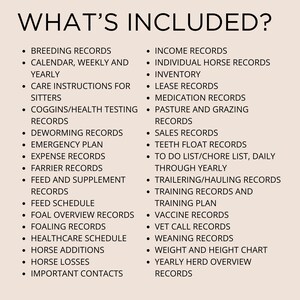 The Complete Horse Record Book - Physical Copy - Etsy