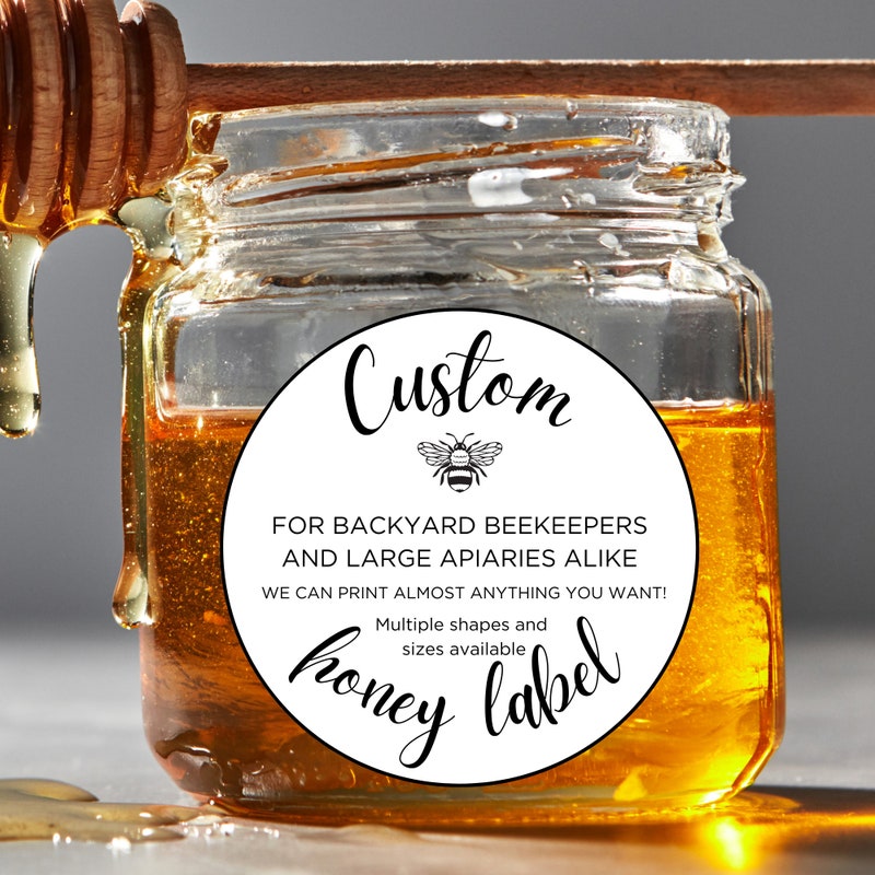 Honey Labels - Etsy