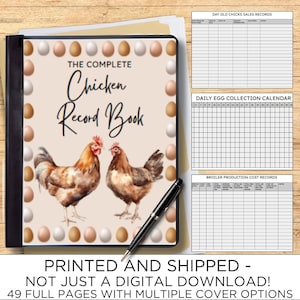 The Complete Chicken Record Book - Physical Copy - Etsy