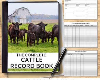 The Complete Horse Record Book - Digital Copy - Etsy