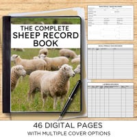 Printable Sheep Management Binder | Instant Download | 8.5x11 PDF ...