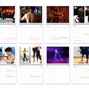 Queer Tango 2024 Festival Calendar US & CAN - Etsy