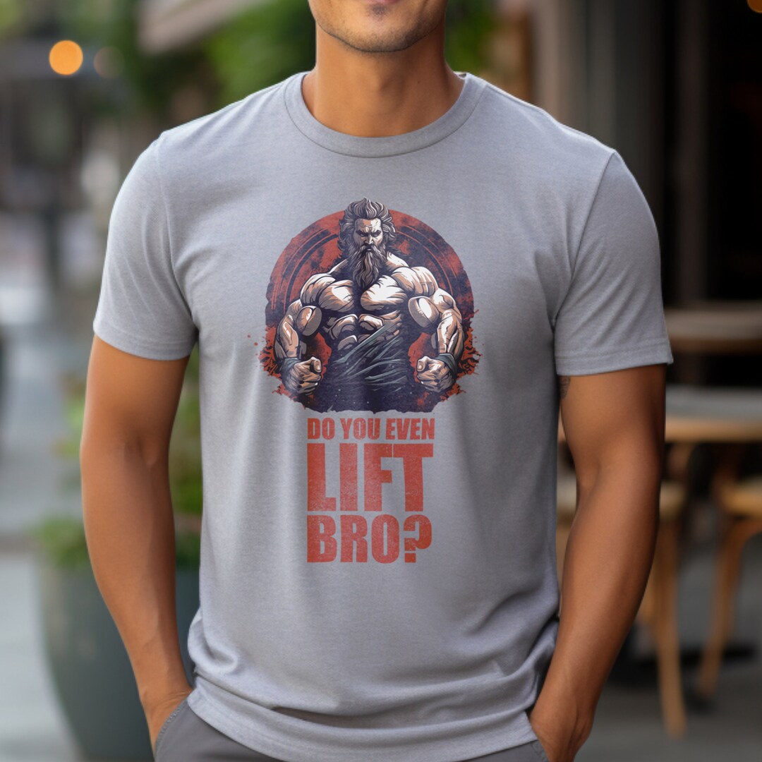 Graphic Bodybuilding Tee: Muscle Man Gym Motivation Shirt - Etsy UK