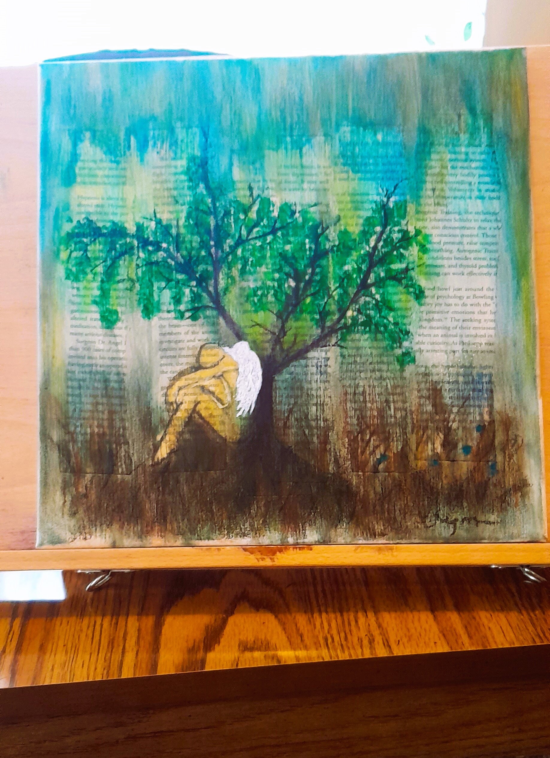 Exhausted Angel - Etsy