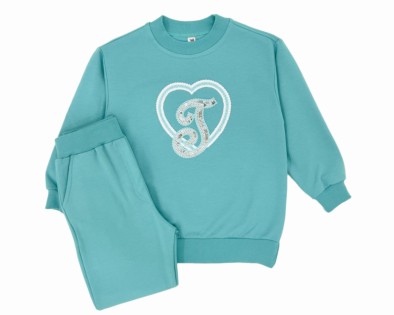Colourful Tracksuit for Girls With Embroidery - Etsy
