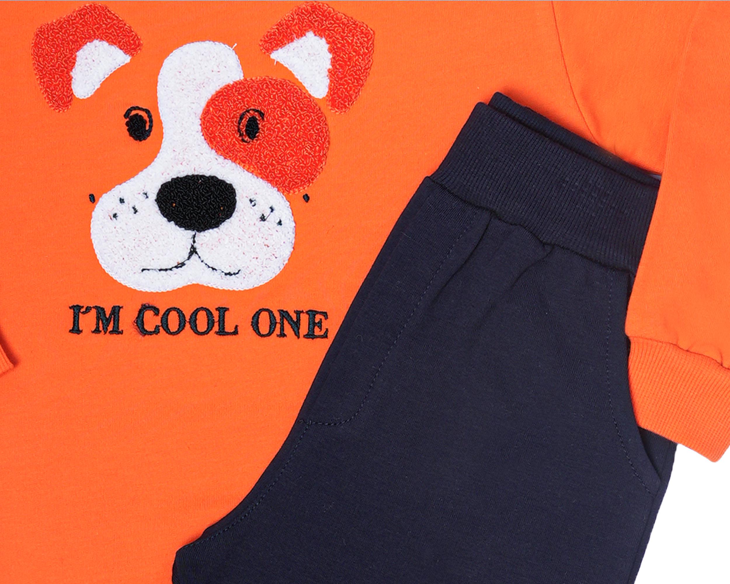 Colourful Tracksuit for Kids With Cute Dog Embroidery - Etsy