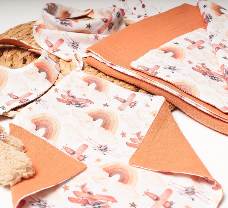 Newborn Gift Set, Newborn Muslin Blanket Set, Gift for New Parents - Etsy