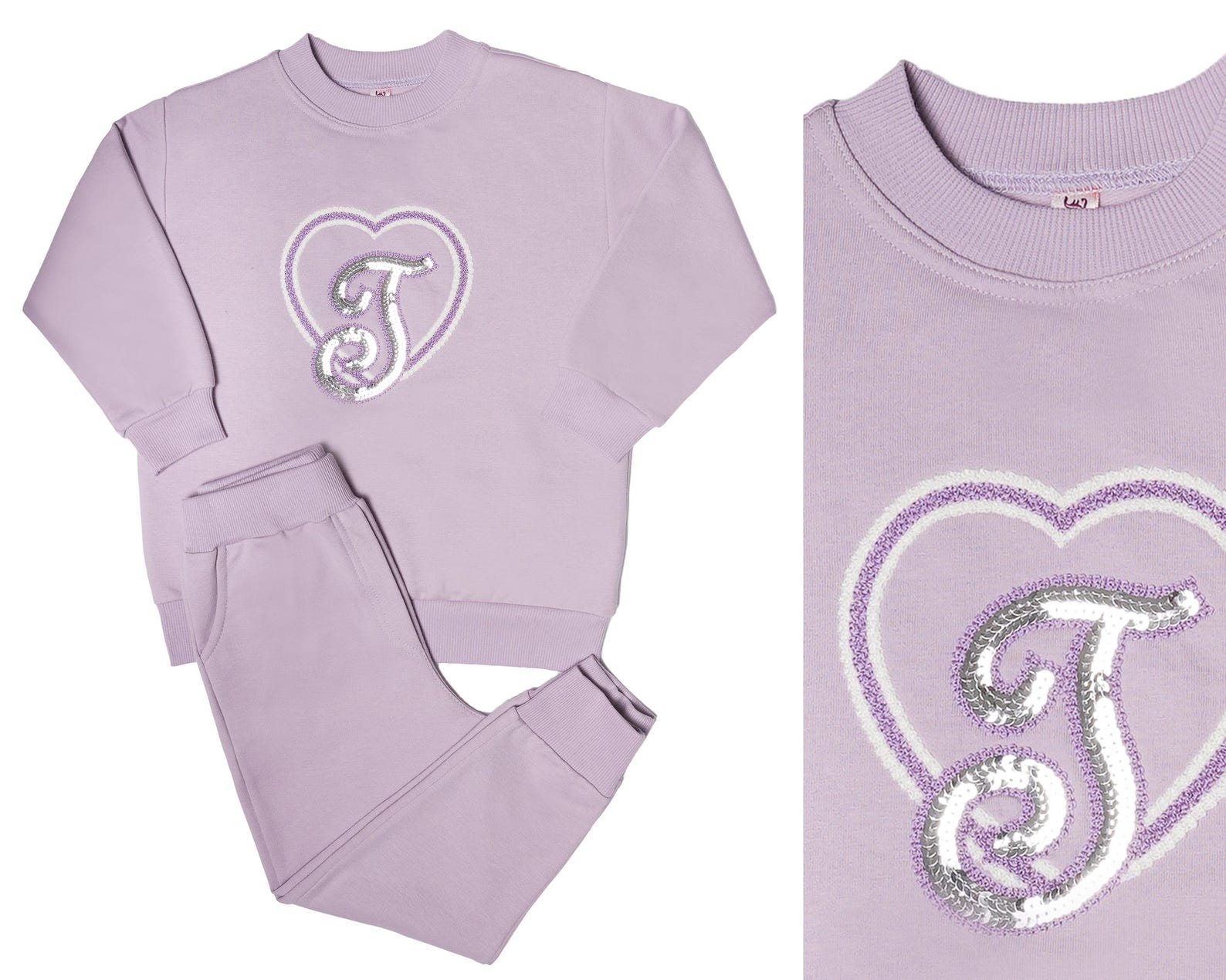 Colourful Tracksuit for Girls With Embroidery - Etsy