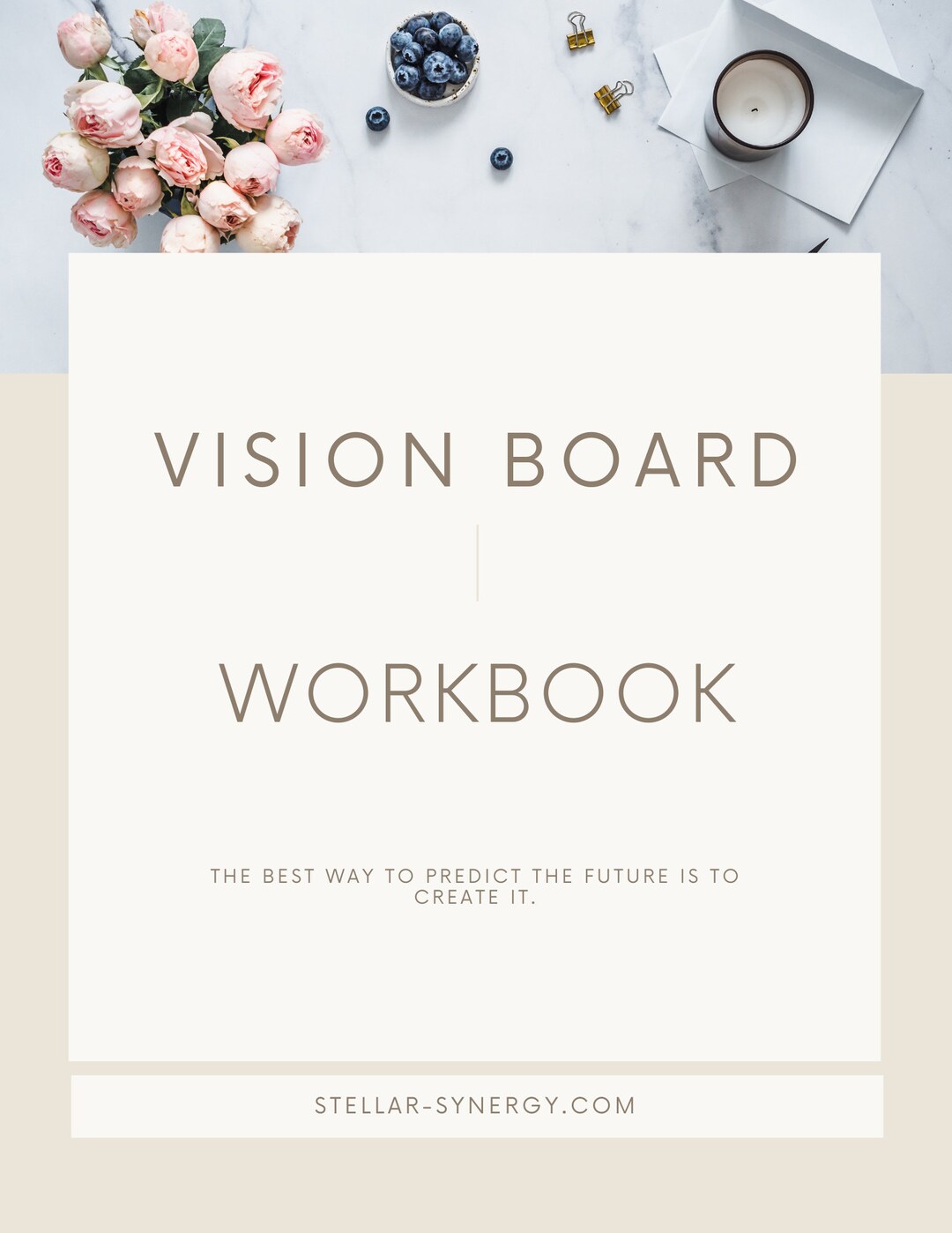 Vision Board Workshop _blueprint - Etsy