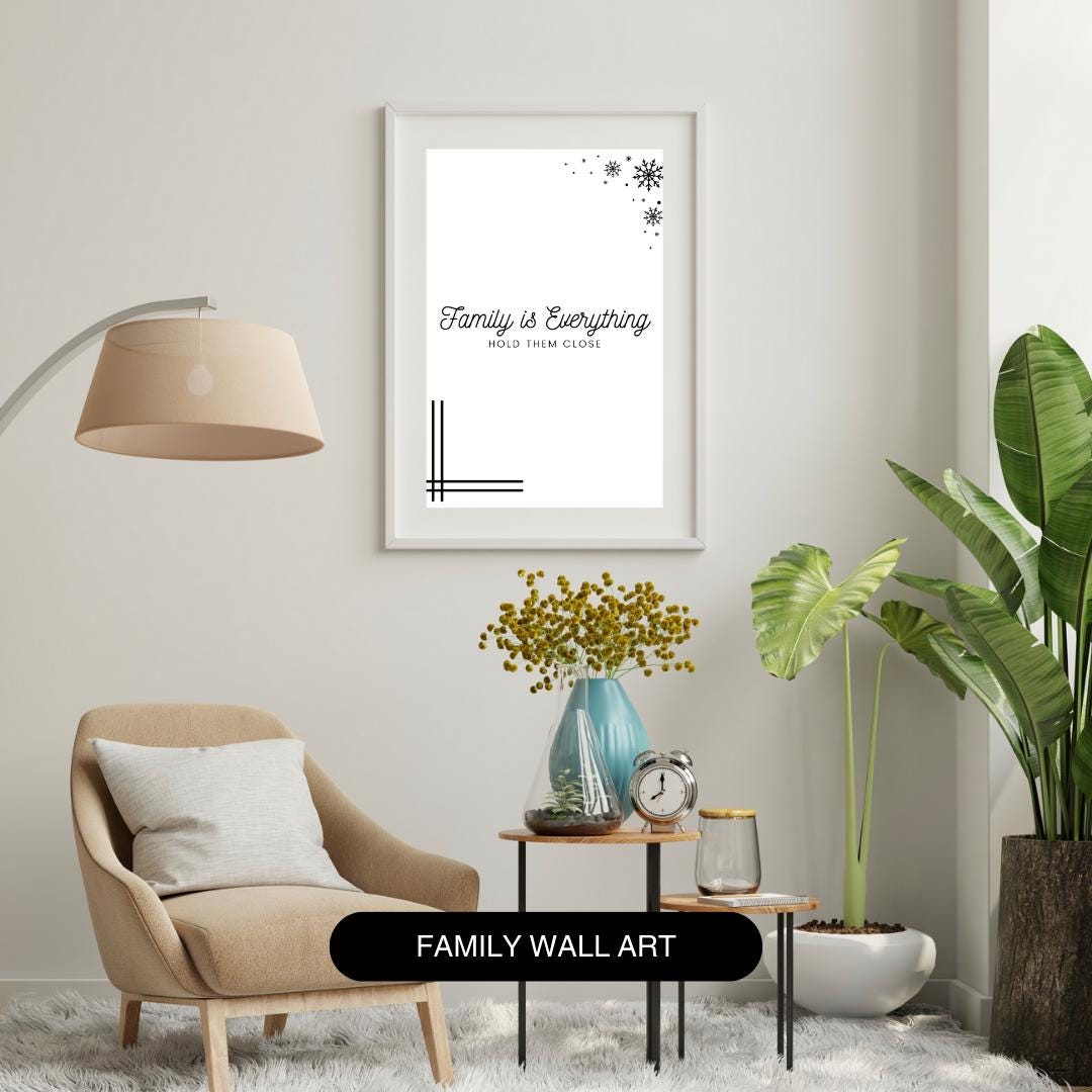 Family Print, Family Wall Art, Family Gifts, Wall Quote, Family Prints - Etsy