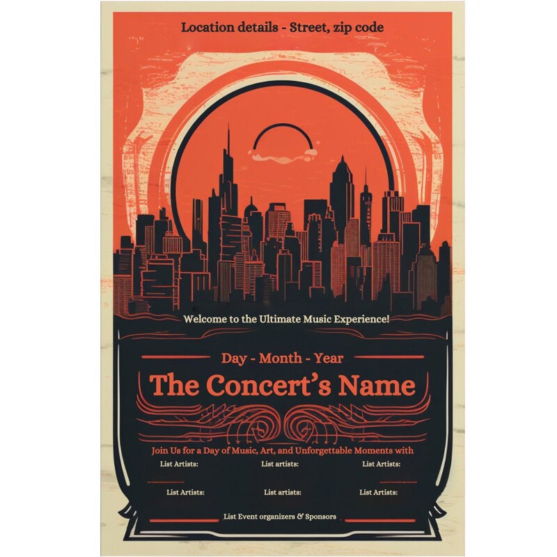Concert Poster - Etsy