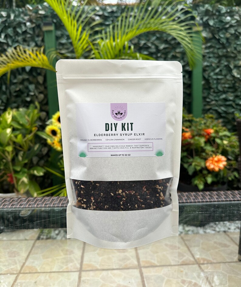 DIY KIT (elderberry Syrup Elixir) - Etsy