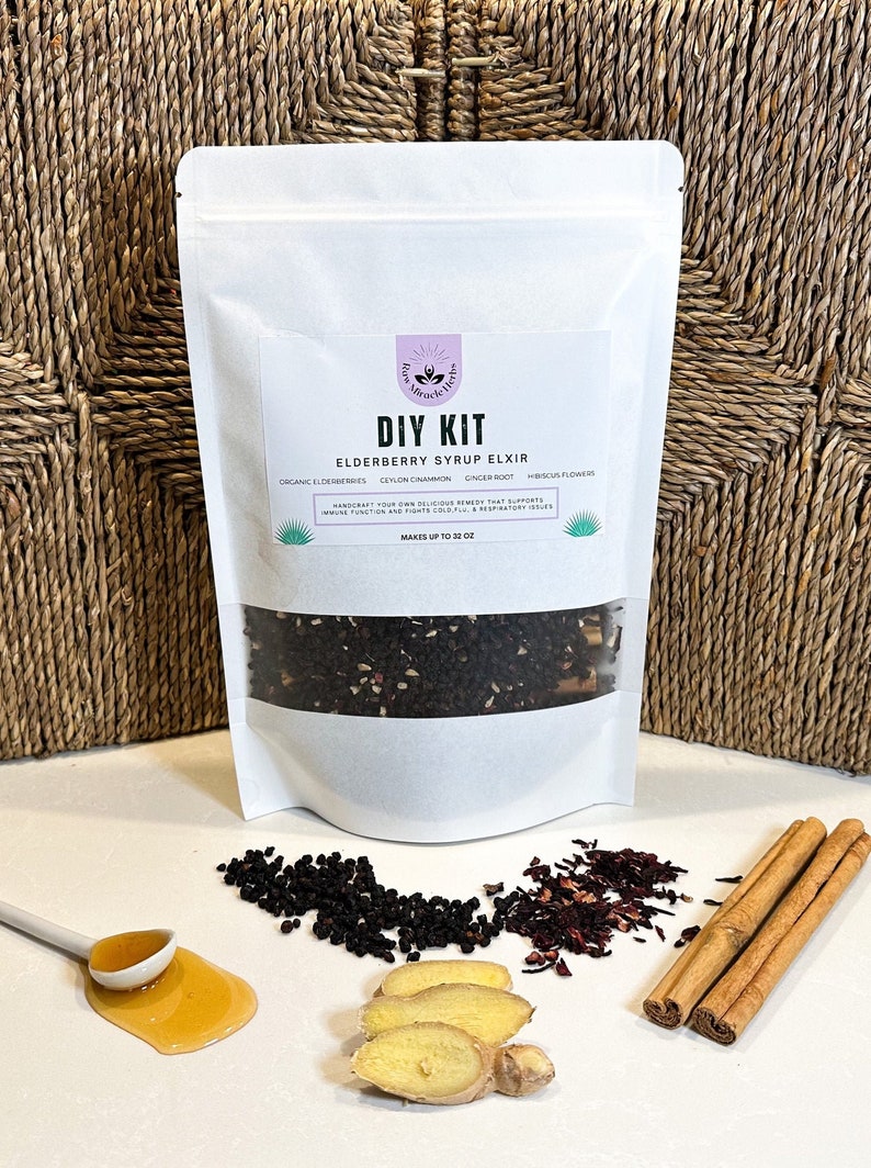 DIY KIT (elderberry Syrup Elixir) - Etsy