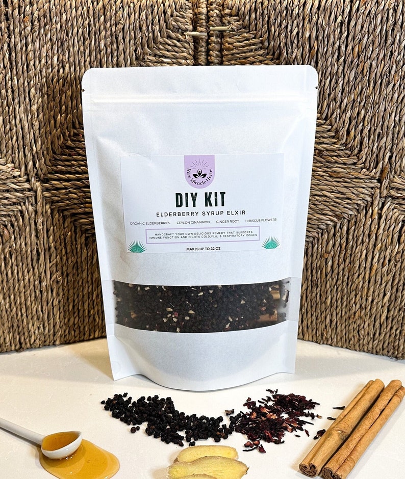 DIY KIT (elderberry Syrup Elixir) - Etsy