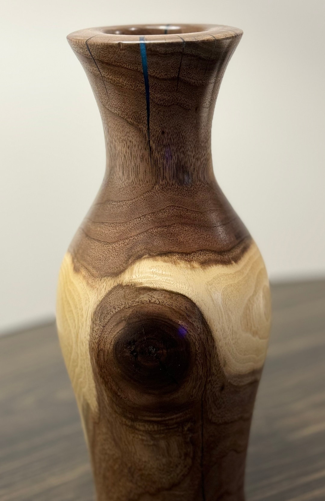 Black Walnut Dry Flower Vase - Etsy