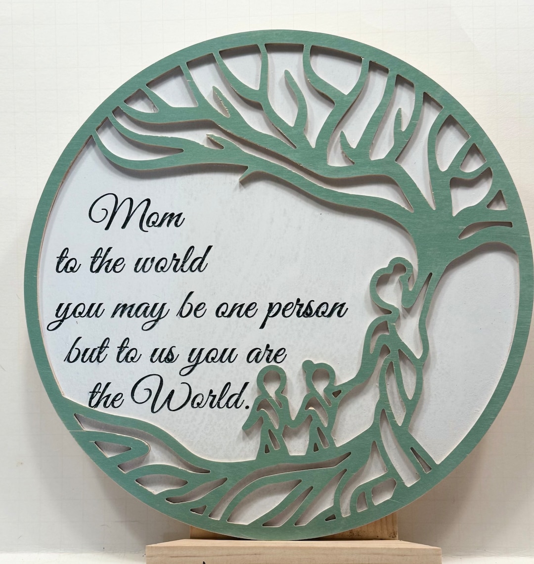 Handcrafted Tree of Life, Perfect Mom Gift Sign - Rustic Home Decor - Etsy