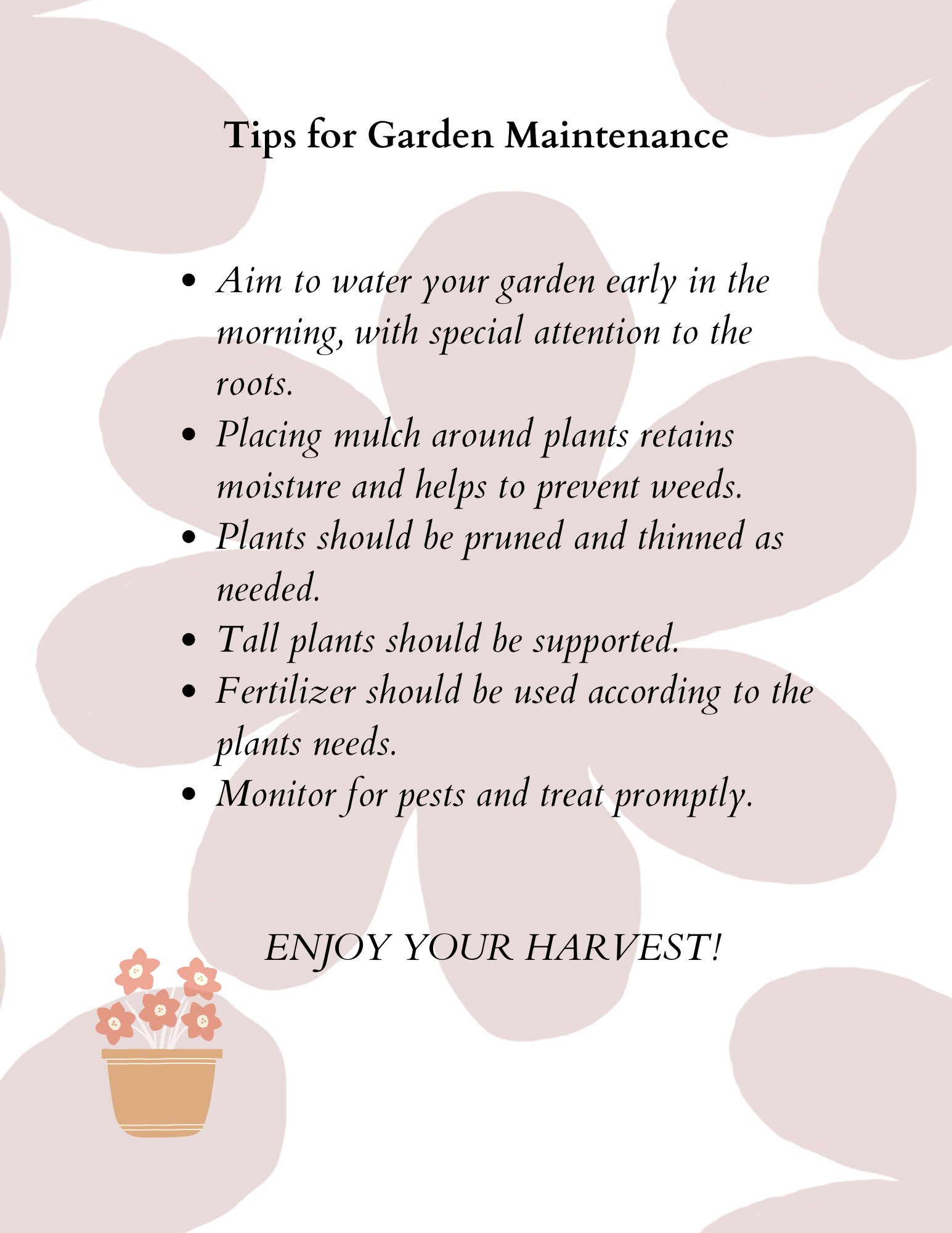 Spring Garden Planner Booklet for Beginner Gardeners - Etsy