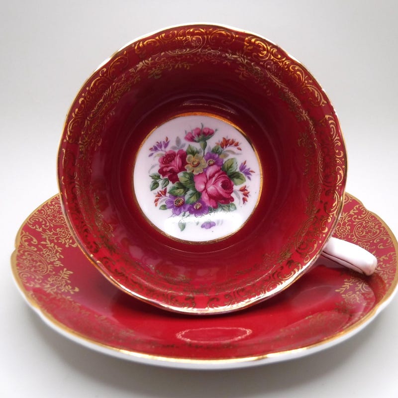 Royal Stuart Teacup - Etsy