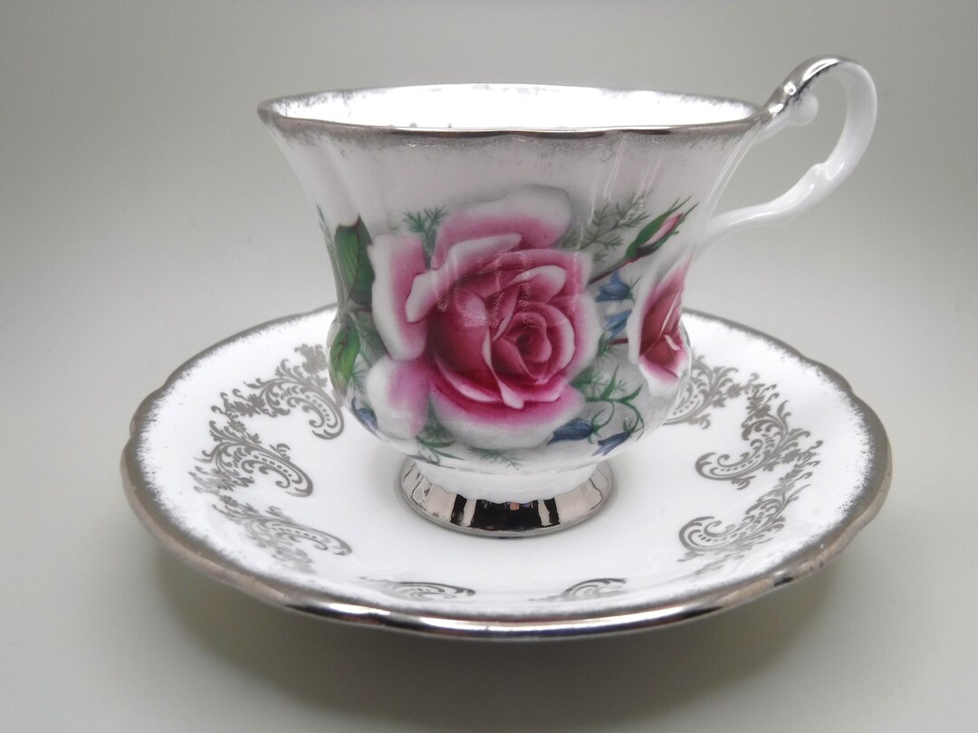 Windsor Vintage Teacup and Saucer | Elegant Teacup | Wonderland Decor ...