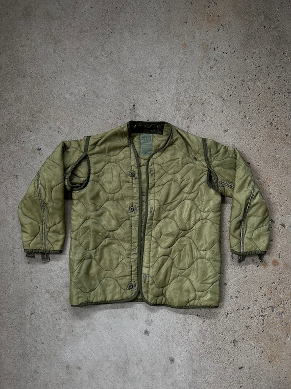 Vintage M65 Military Jacket Liner - Gem