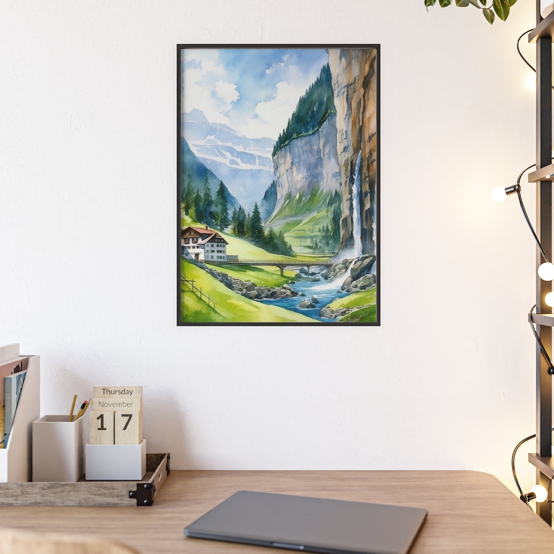 Posters With Wooden Frame - Etsy