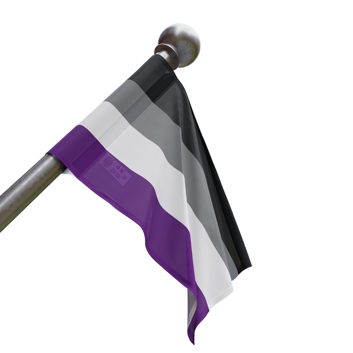 Asexual Pride Flag Ace Banner for LGBTQIA Representation and Visibility ...