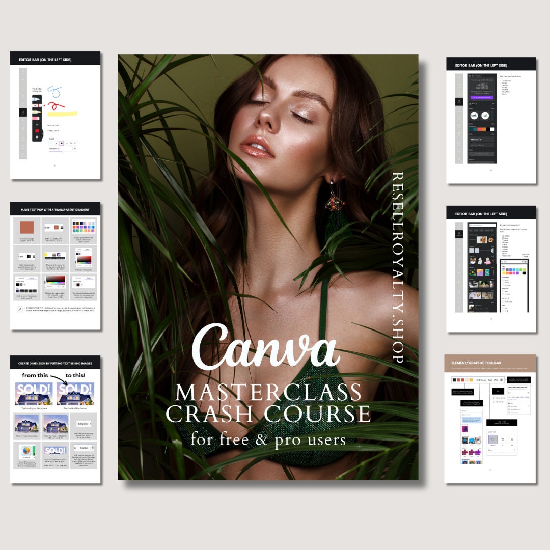 Canva Masterclass Crash Course - Etsy