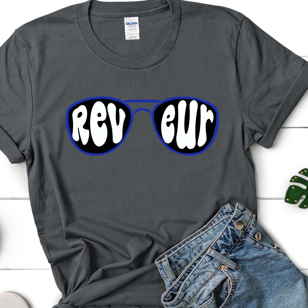 Reveur PNG NEW Ron Clark House Names Summer Sunglasses Trendy Tee Shirt ...