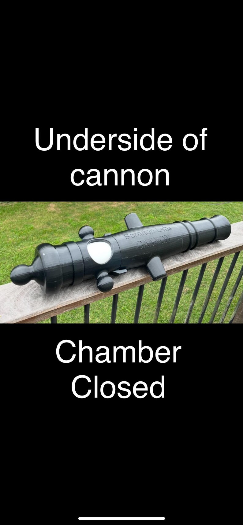 NEW! Pirate Cannon 33” Tennis Ball Launcher - STL Files and Build Guide ...