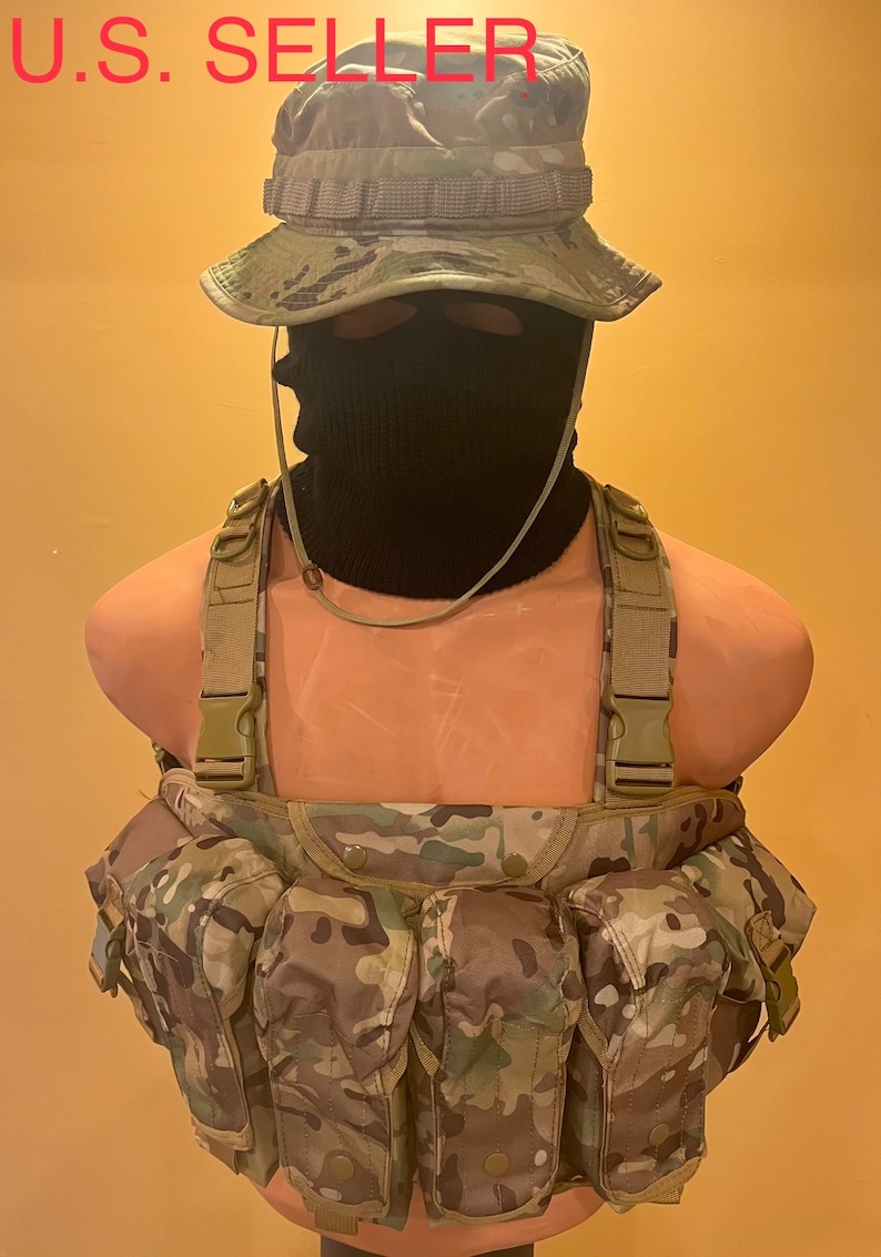 Tactical Chest Rig. Russian Special Forces Style Chest Rig/ Ammo ...