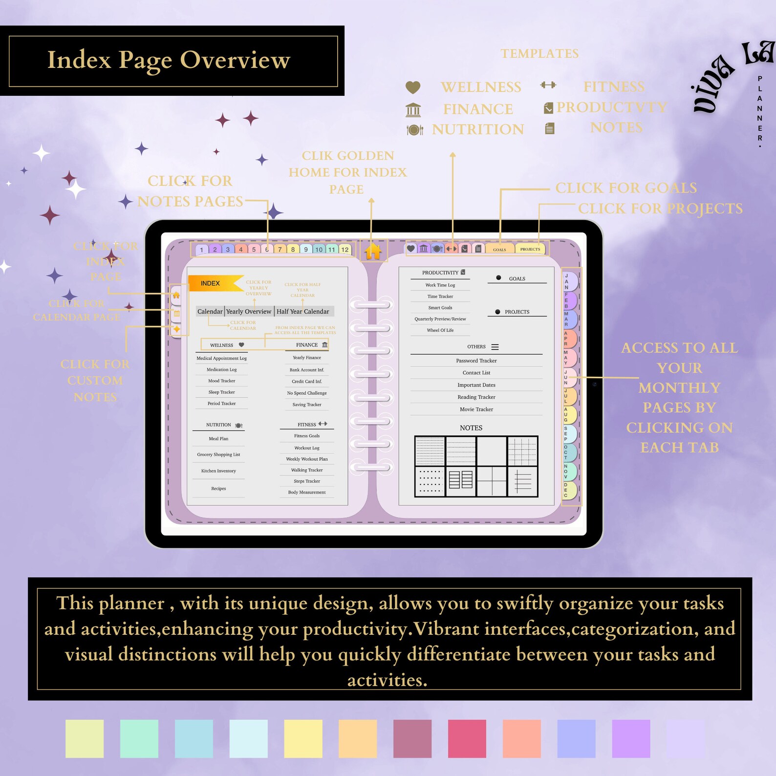 Digital Planner 2024-2025 Goodnotes Planner,notability Planner,ipad ...