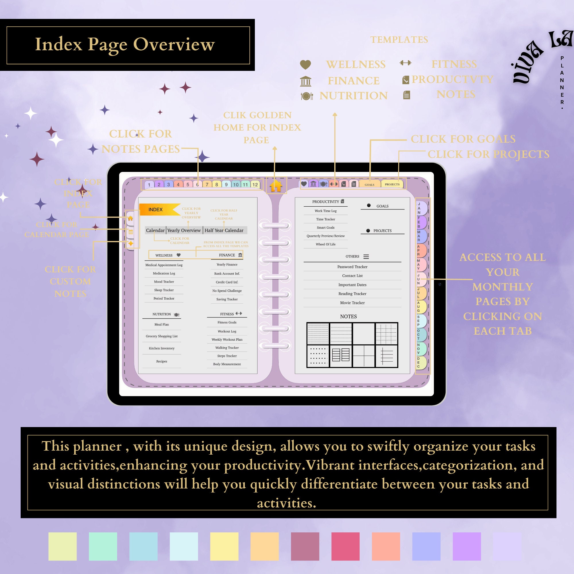 Digital Planner 2024-2025 Goodnotes Planner,notability Planner,ipad ...