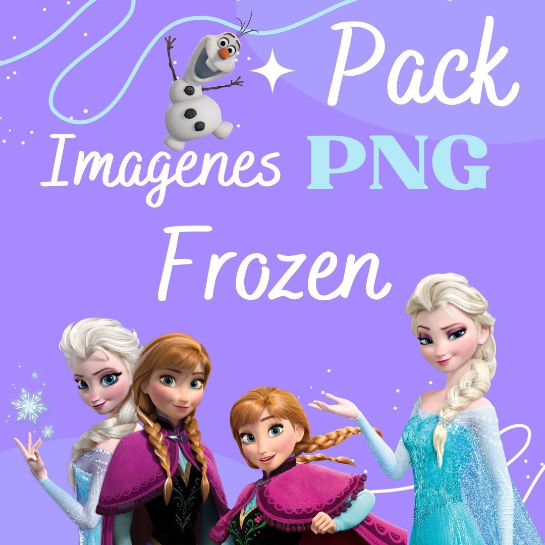 Frozen Motif PNG Images - Etsy