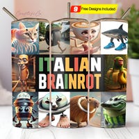 Italian Brainrot 20oz Tumbler Wrap - Etsy