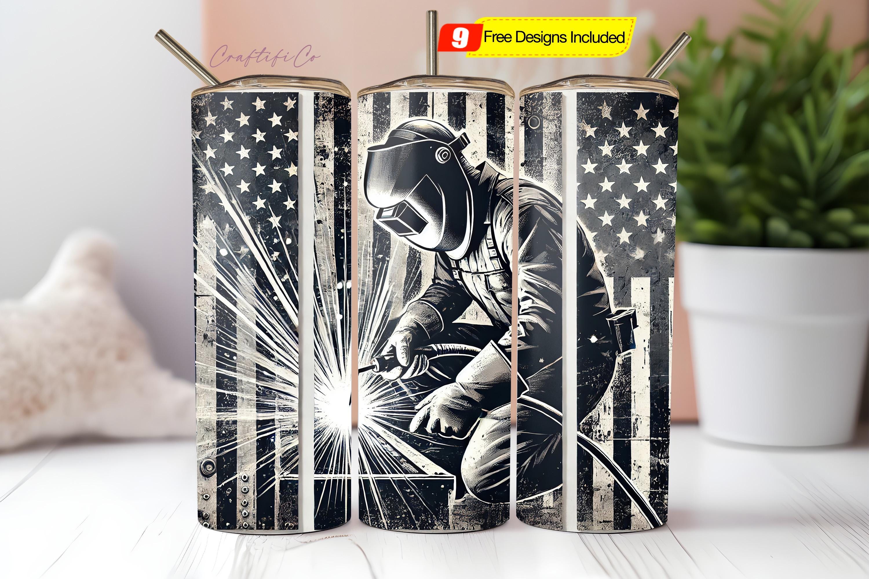 20 Oz Skinny Tumbler Welders Life Sublimation Design Digital Download ...