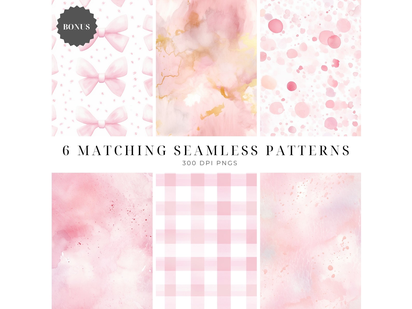 Pink Bow Clipart, Watercolor Ribbon, Watercolor Pink Bow, Coquette Bows ...