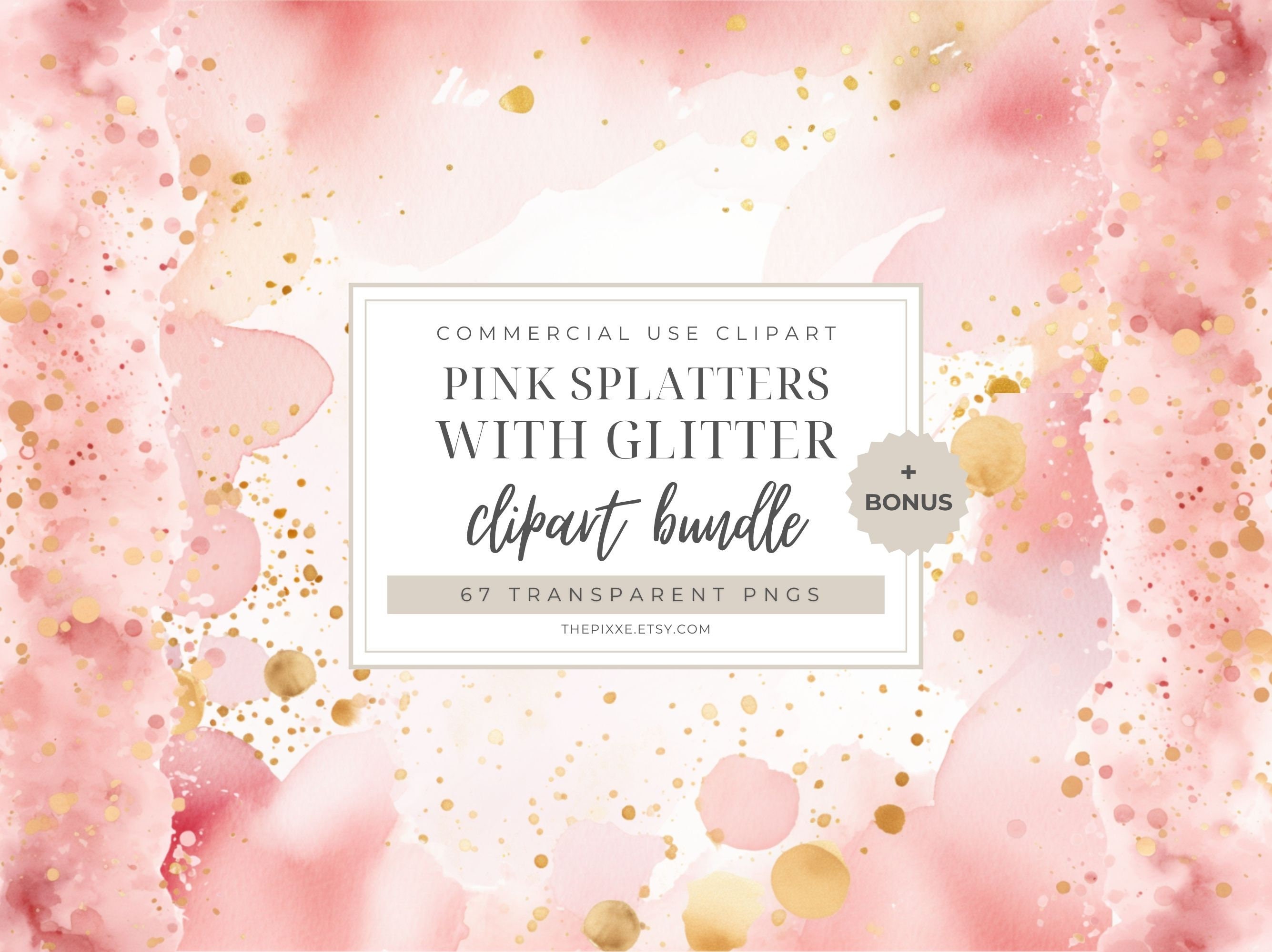 Pink Watercolor Splash, Pink Watercolor Element, Pink Watercolor ...