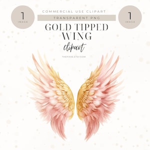 Angel Wings Clipart, Angel Wing Clip Art, Watercolor Wing Clipart ...