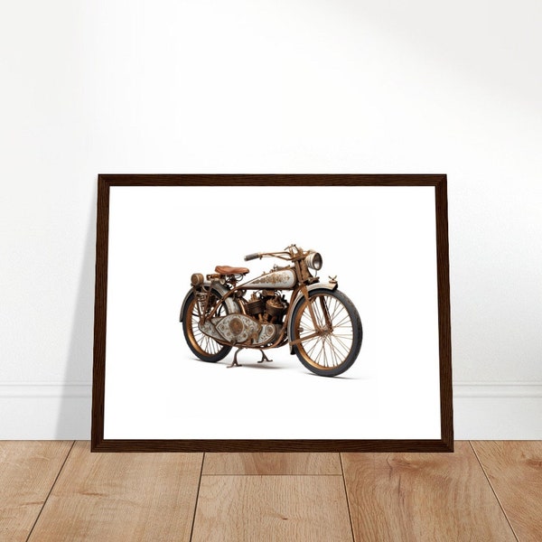 Motorcycle Print - Etsy