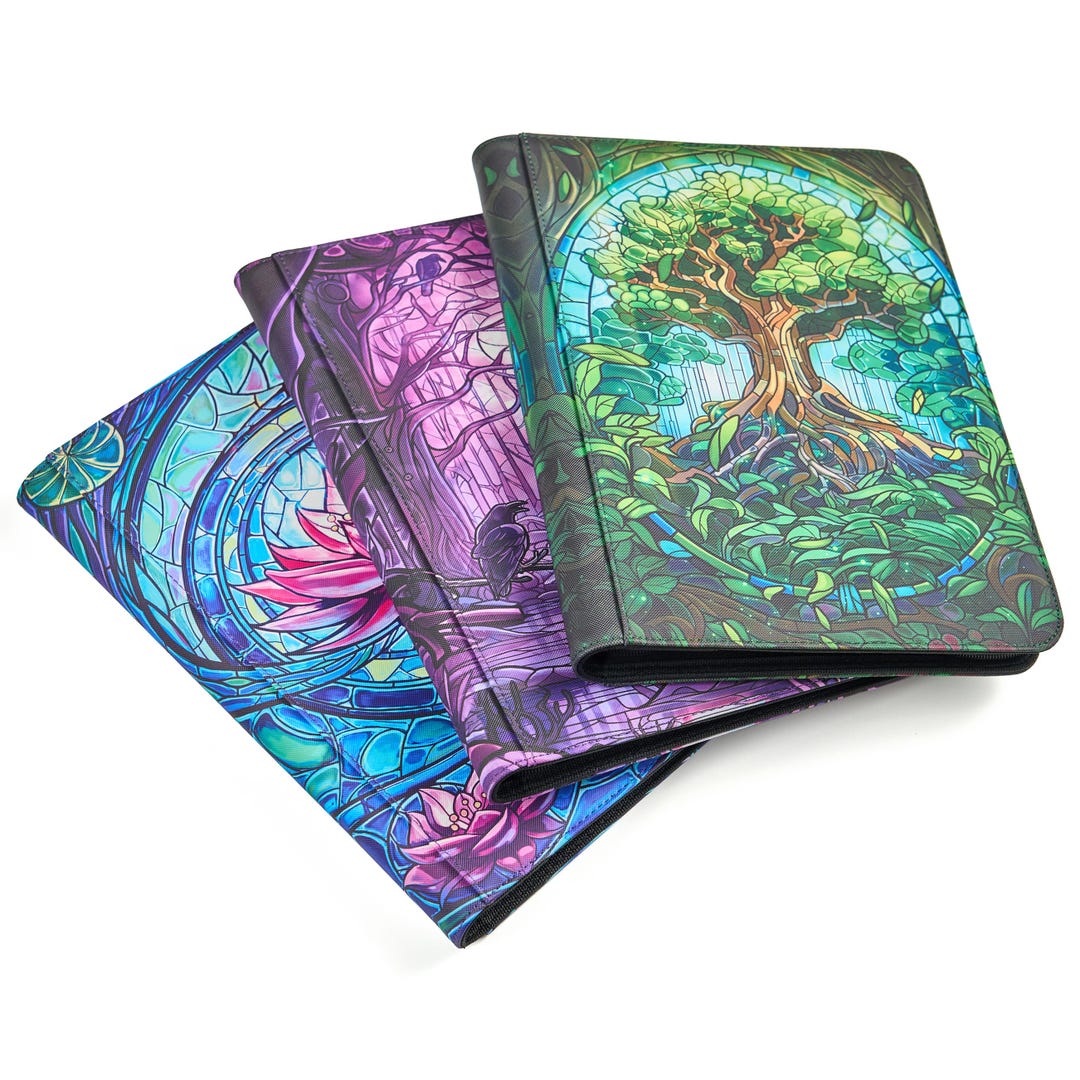 MTG 9-pocket Card Binder (360 Card Capacity), Magic Commander EDH Album Card Collection, Pokemon ...