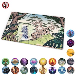 MTG Playmat - 24x14 for Commander EDH Magic: the Gathering Card Game ...