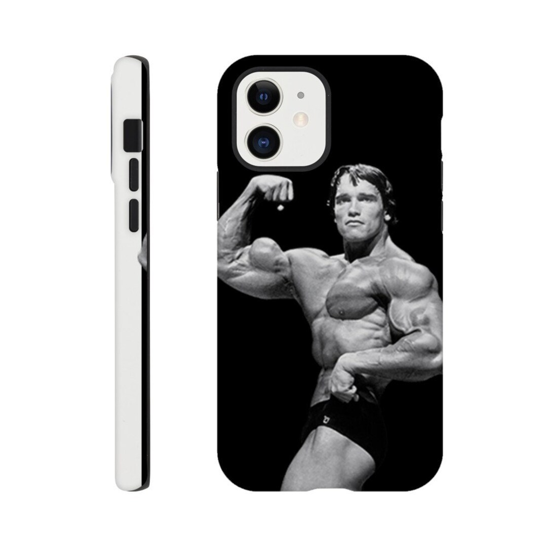 Arnold Schwarzenegger Front Bicep Pose Phone Case With Black - Etsy
