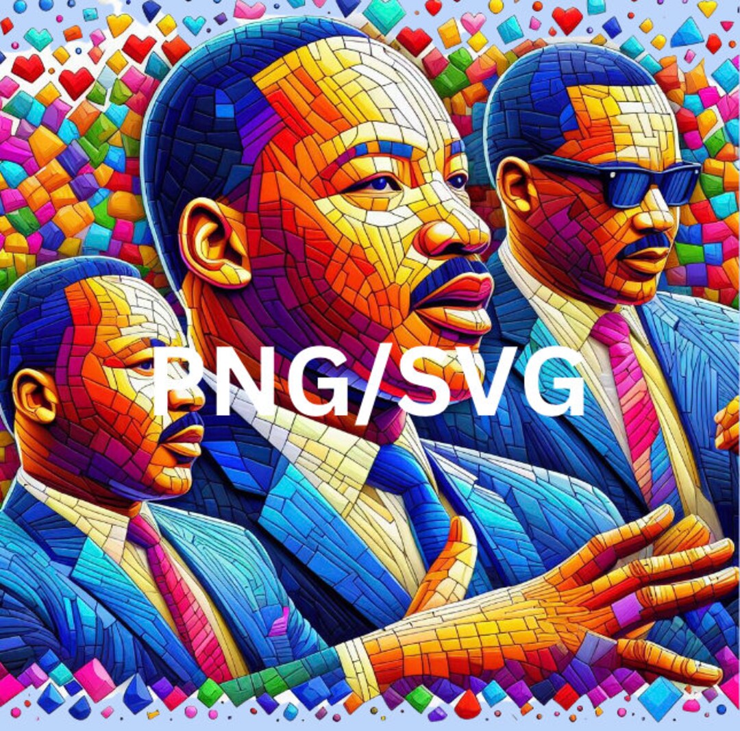 Martin Luther King SVG, Martin Luther SVG, Luther King SVG, Martin ...