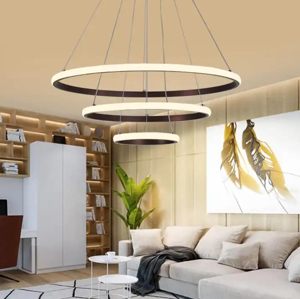 Modern Circular Chandelier - Etsy