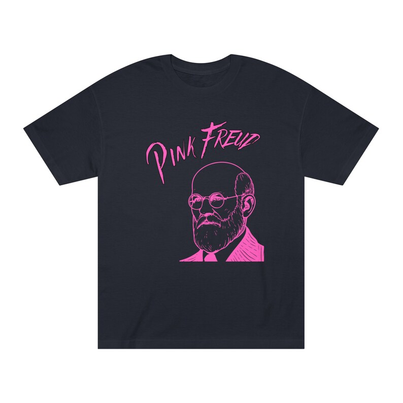 PINK FREUD Tee Tshirt Psychology - Etsy
