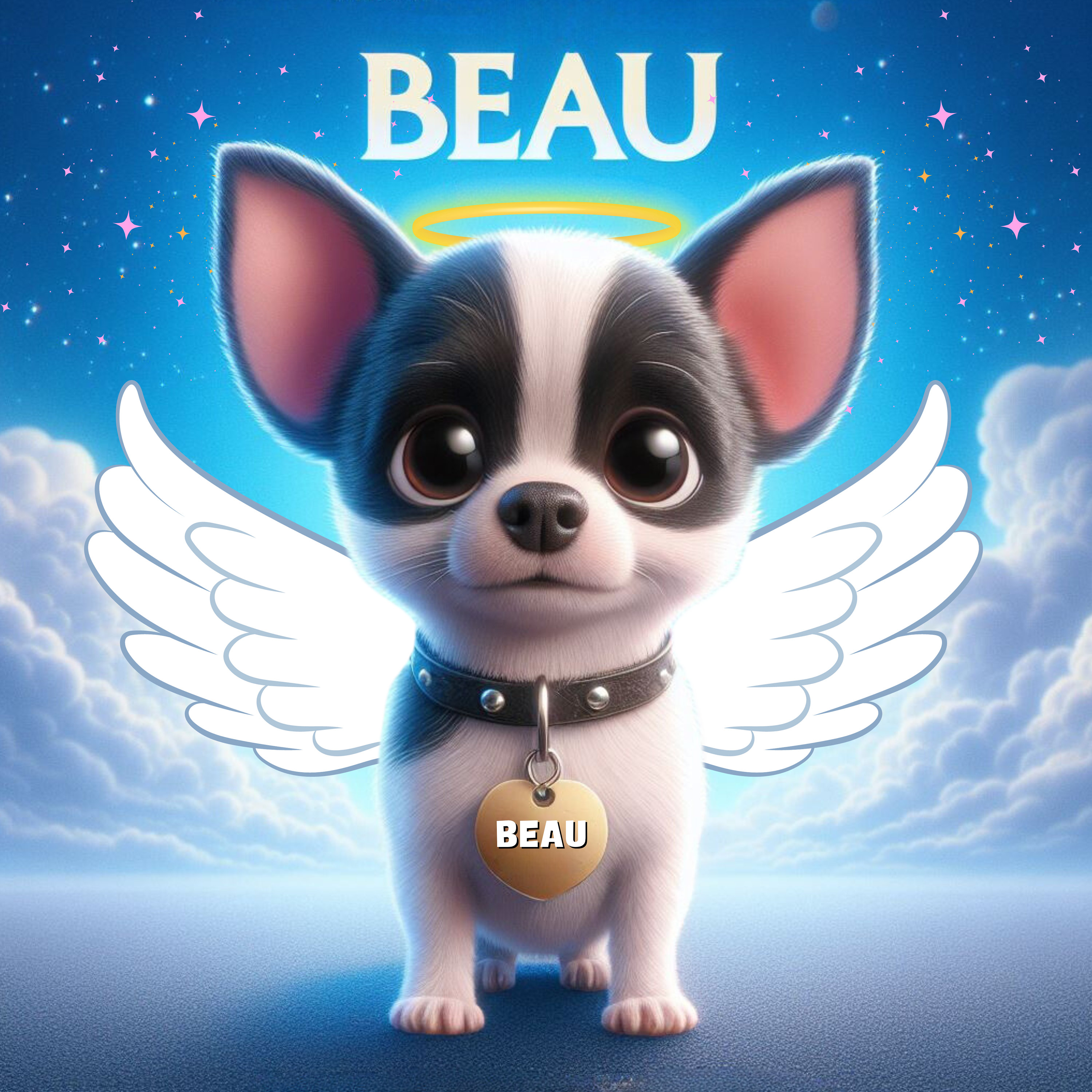 Custom Disney-cartoon Pet Portrait, Pixar Portrait From Photo , Dog ...