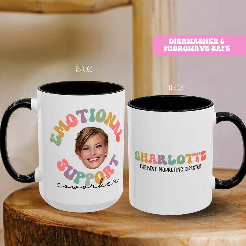 Emotional Support Coworker Mug, Employee Appreciation Gift, Coworker ...