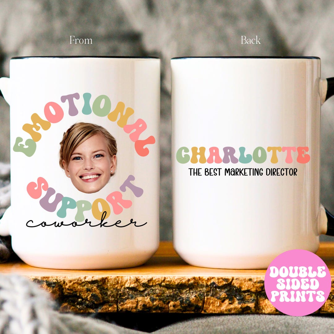 Emotional Support Coworker Mug, Employee Appreciation Gift, Coworker ...