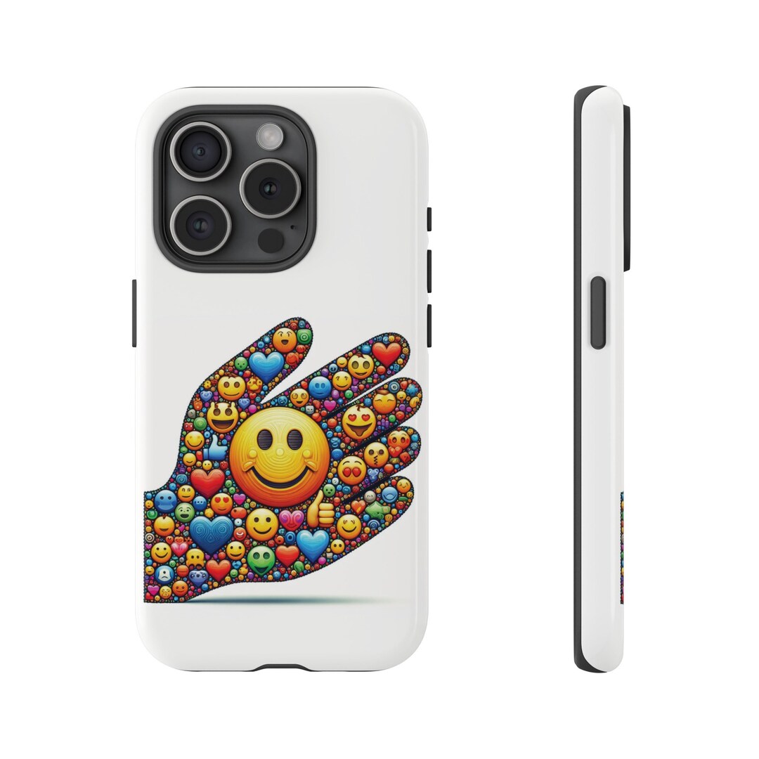 Tough Cases Expressive Emoji Illustration 2 - Etsy
