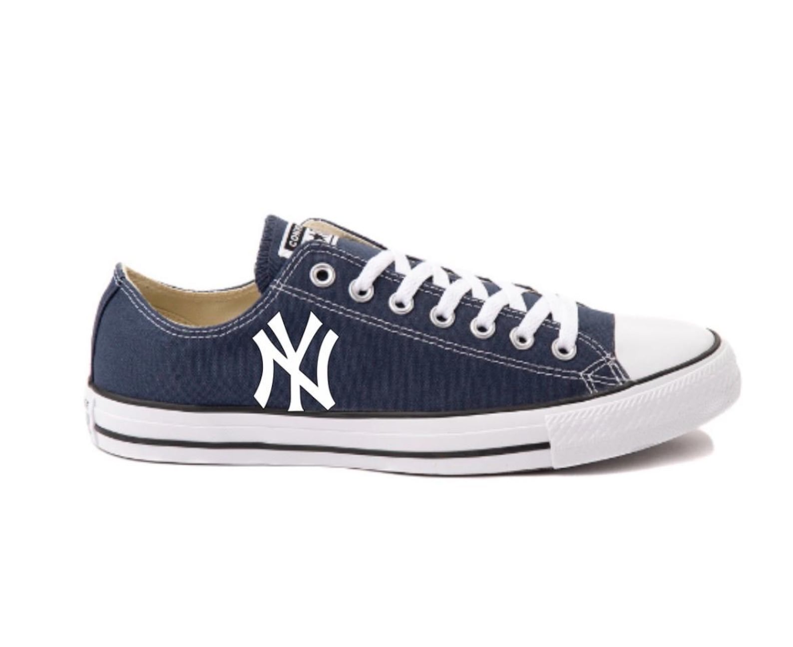 New York Yankees Sneakers - Etsy
